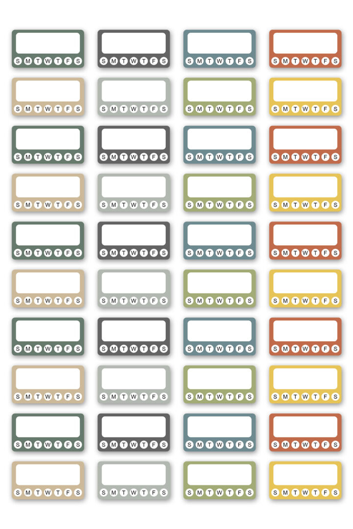 Free-Printable-Habit-Tracker-Stickers-Example-Page-16 - Mom Envy