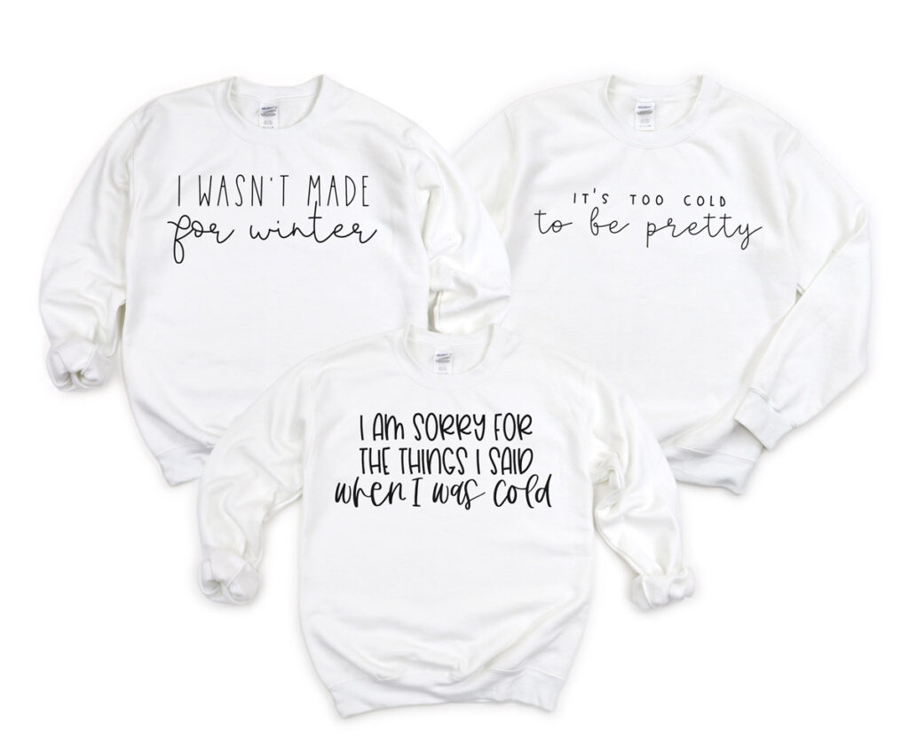 Winter SVGs - Free Cut Files (Silhouette Included!)