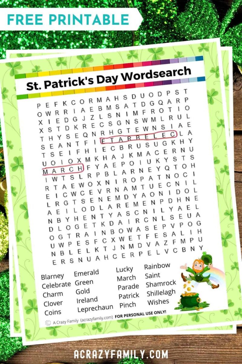 50 Fun St Patricks Day Free Printables