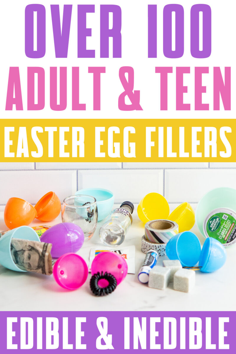 Easter Egg Filler Ideas for Adults and Teens: Over 100 Ideas