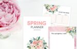 60+ Free Spring Planner Printables & Digital Planning Files