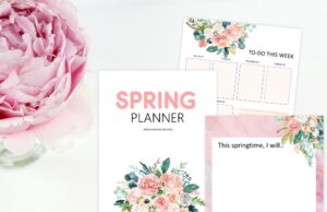 60+ Free Spring Planner Printables & Digital Planning Files