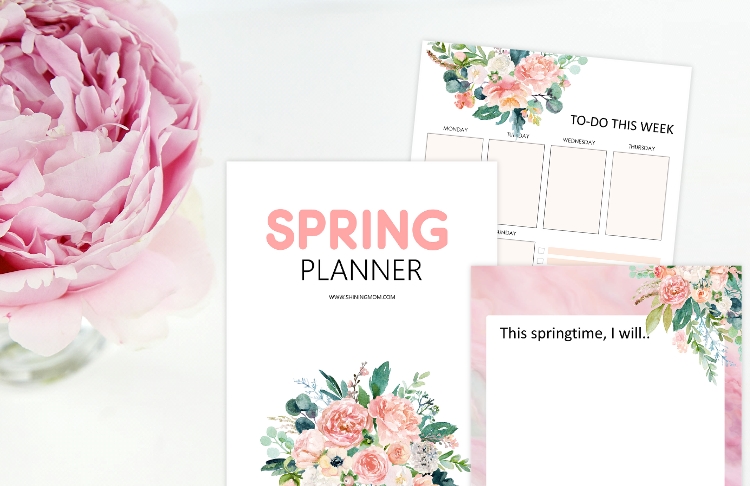 60+ Free Spring Planner Printables & Digital Planning Files