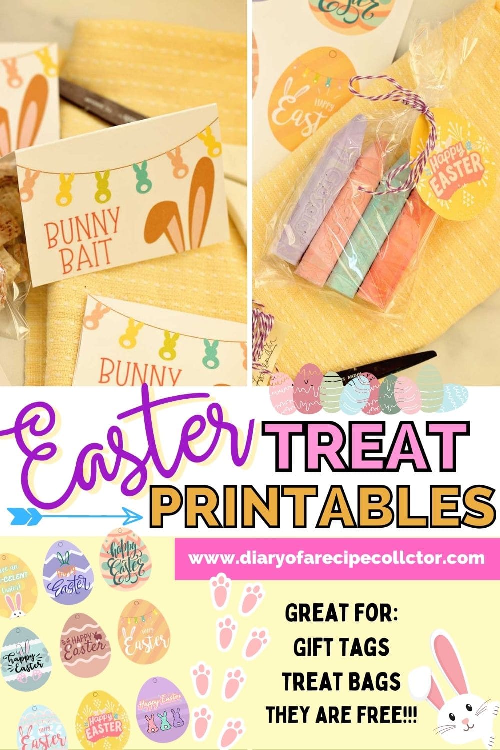 35 Free Printable Easter Tags: Cute and Unique Designs