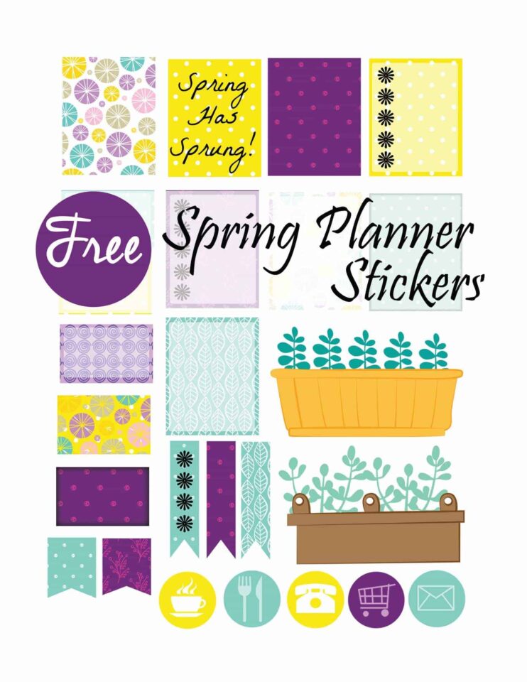 60+ Free Spring Planner Printables & Digital Planning Files
