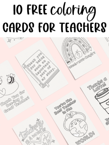 30+ Free Teacher Appreciation Printable Cards and Tags