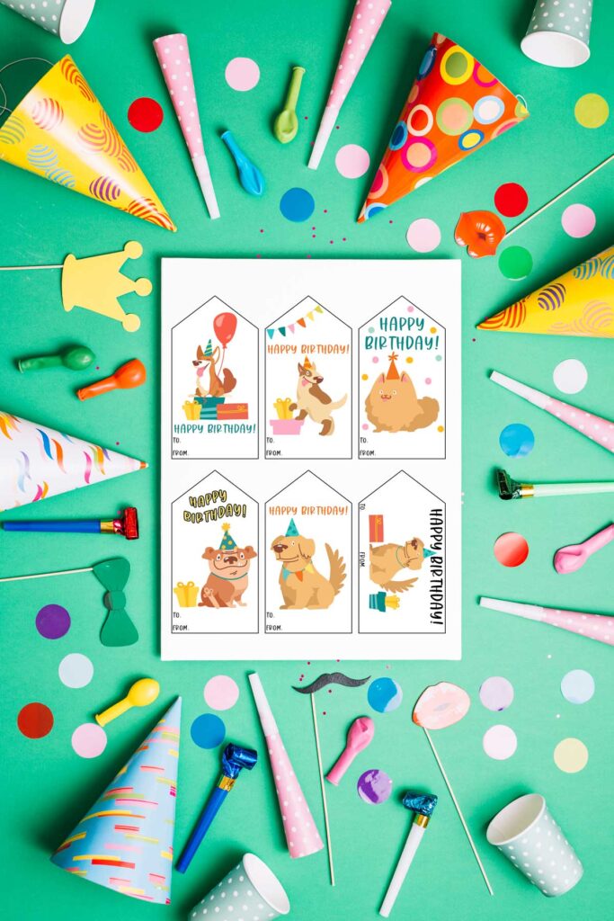 Birthday-Tags-Printable-Set-Dog-Example - Mom Envy