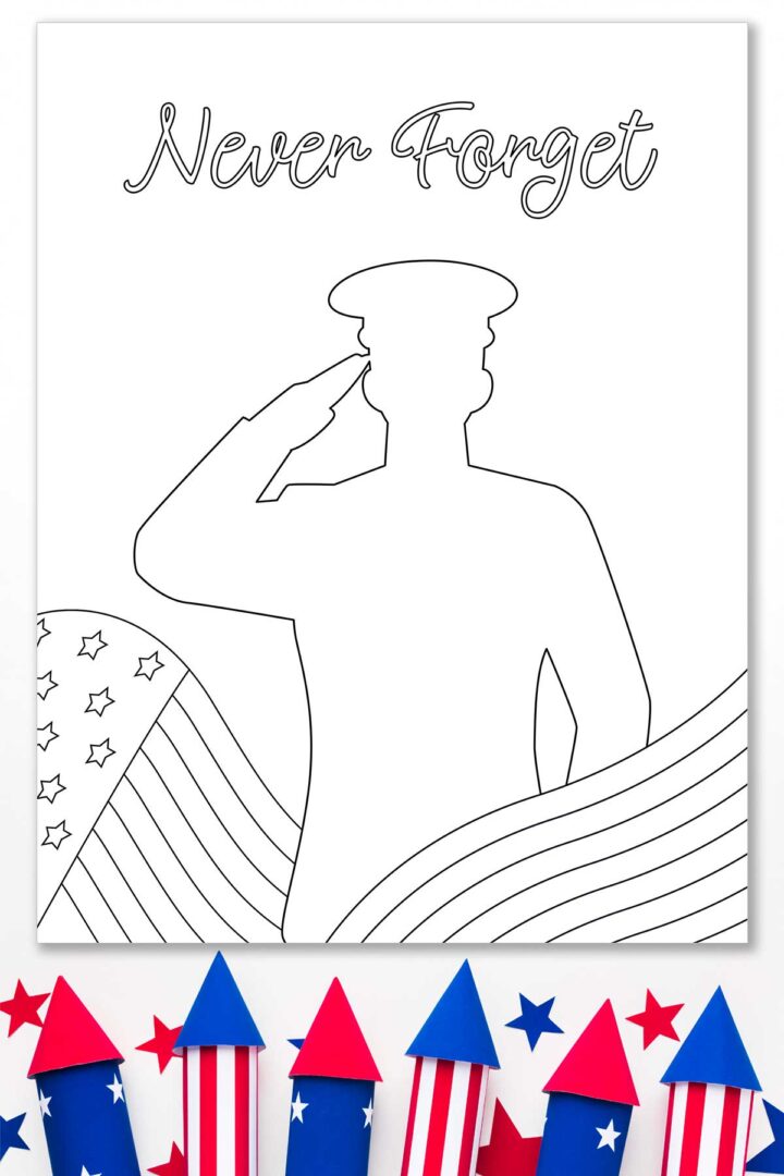 Free Memorial Day Printable Coloring Pages for Kids