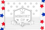 Free Memorial Day Printable Coloring Pages for Kids