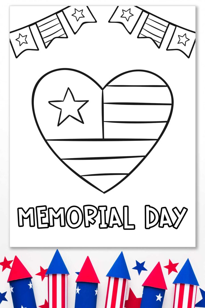 Free Memorial Day Printable Coloring Pages for Kids