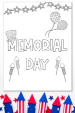 Free Memorial Day Printable Coloring Pages for Kids
