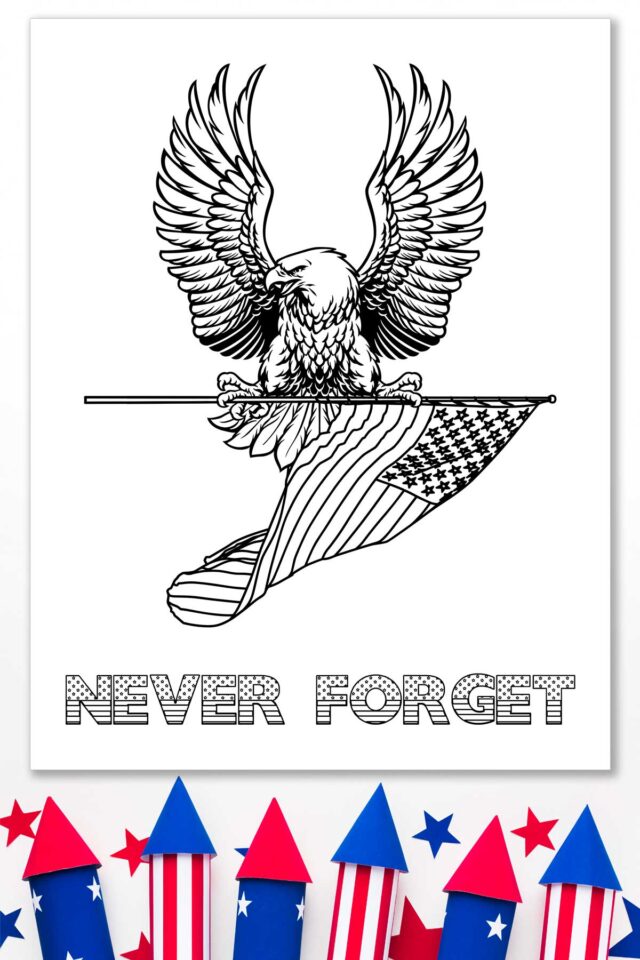 Free Memorial Day Printable Coloring Pages for Kids