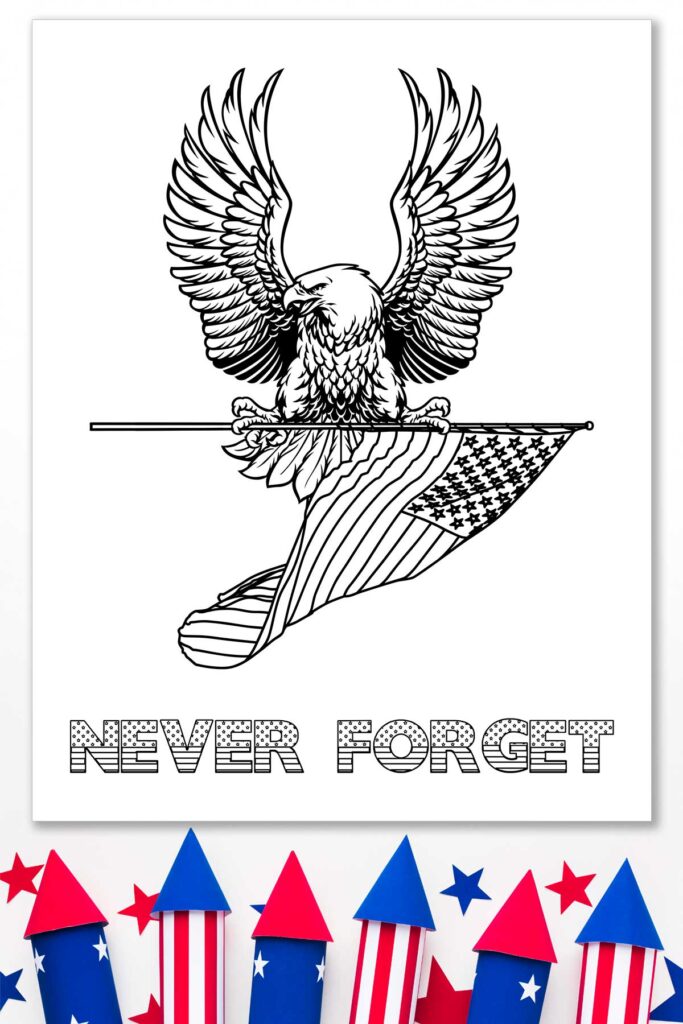 Free Memorial Day Printable Coloring Pages for Kids