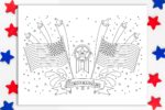 Free Memorial Day Printable Coloring Pages for Kids