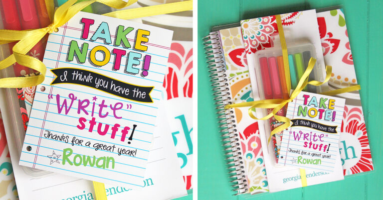 30+ Free Teacher Appreciation Printable Cards and Tags