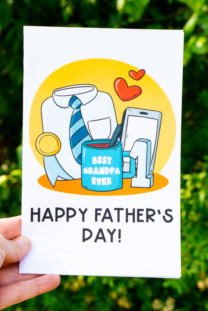 Free Printable Happy Fathers Day Cards For Grandpas Too