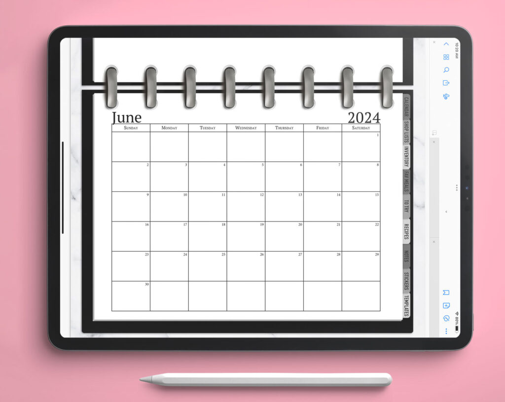 Free 2024 Printable Calendar: One Page Monthly Templates