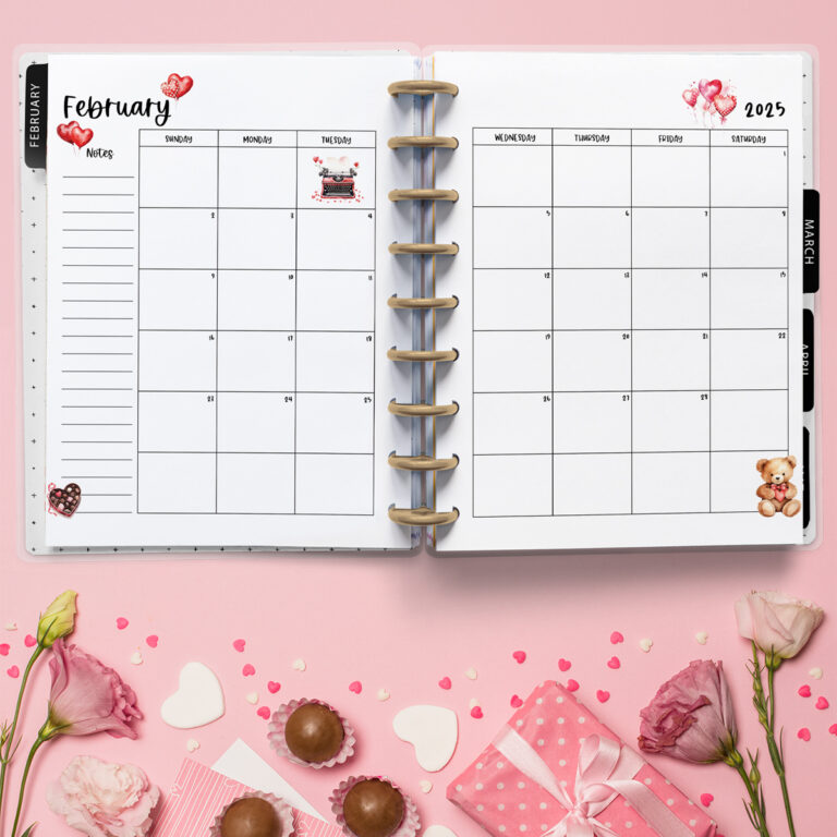 2025 Free Printable Monthly Calendar with Holidays