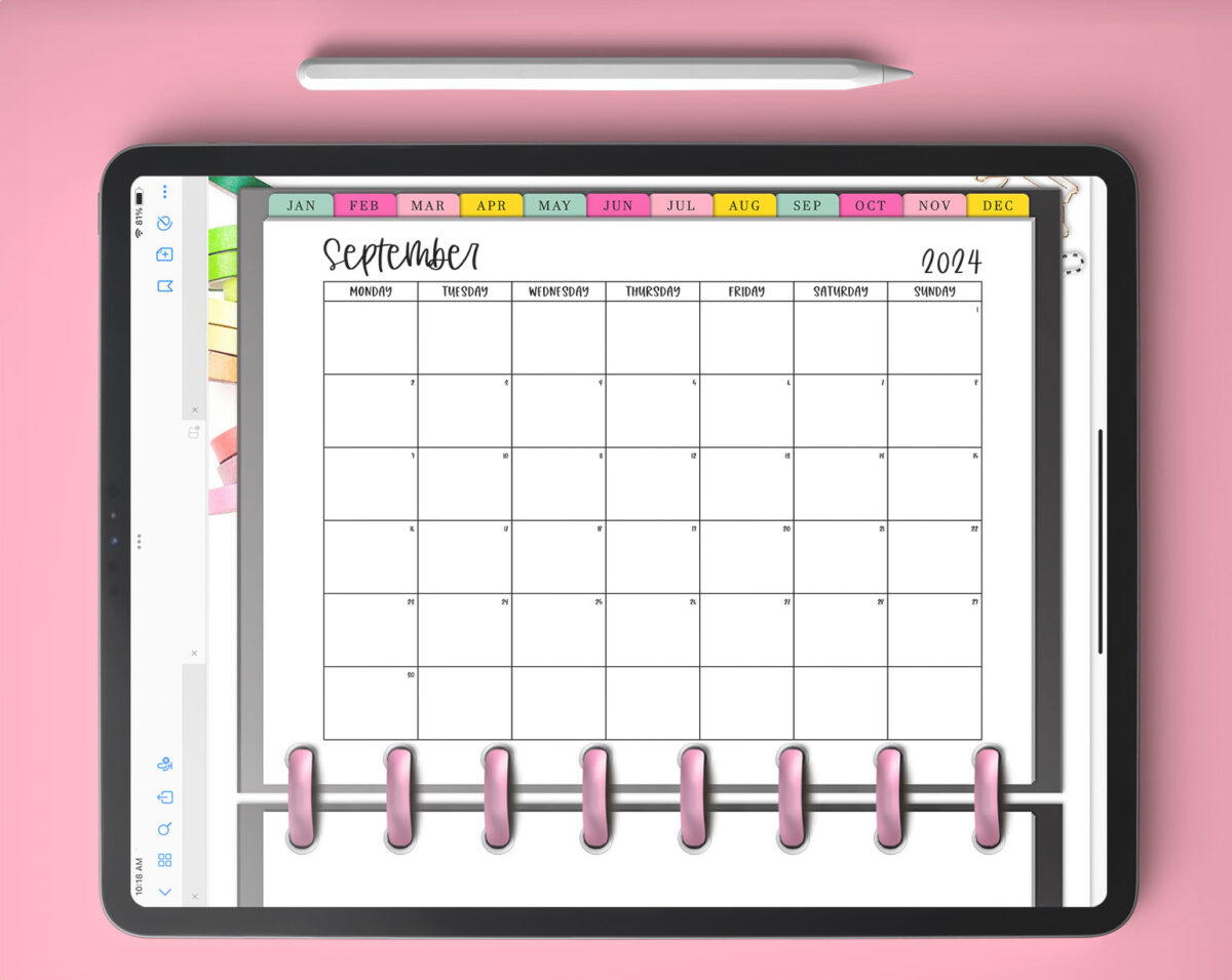 printable-calendar-starting-with-monday-ipad-1 - Mom Envy