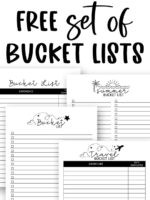 Free Planner Printables - Over 200 free Printables (Stickers, Inserts, etc)