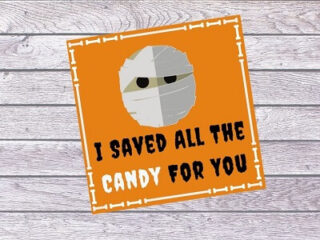 Free Printable Halloween Gift Tags: Various Design Options