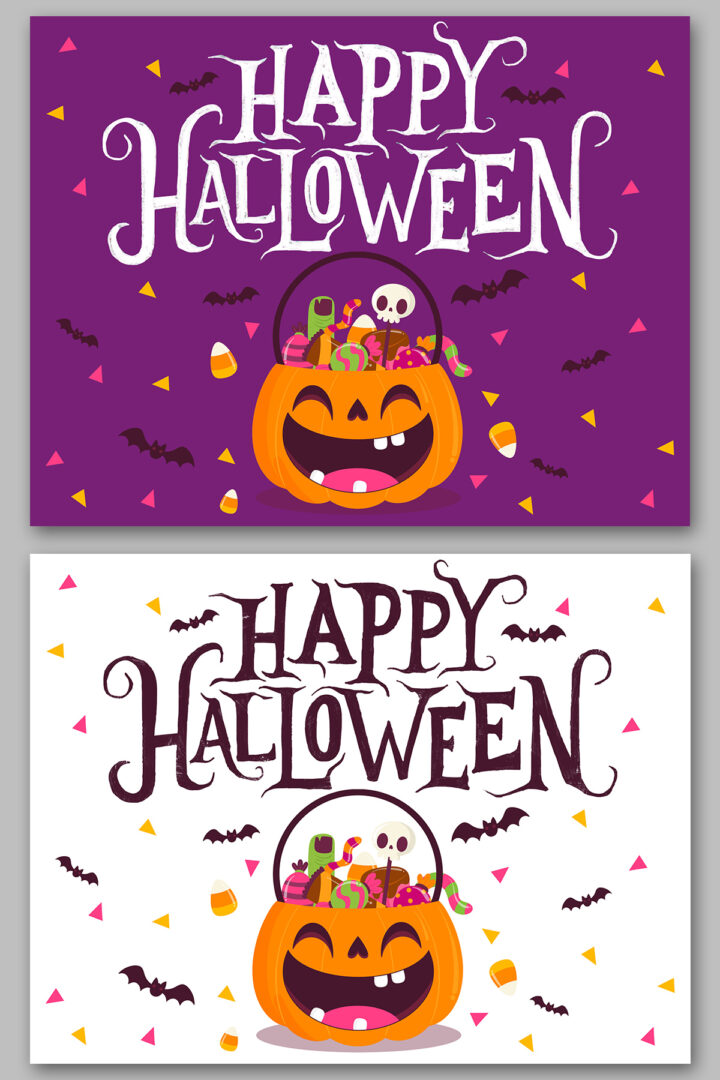 Free Halloween Candy Printable Sign Set: No Sign Up Needed