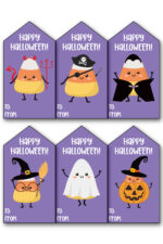 102 Free Printable Happy Halloween Gift Tags in One Download