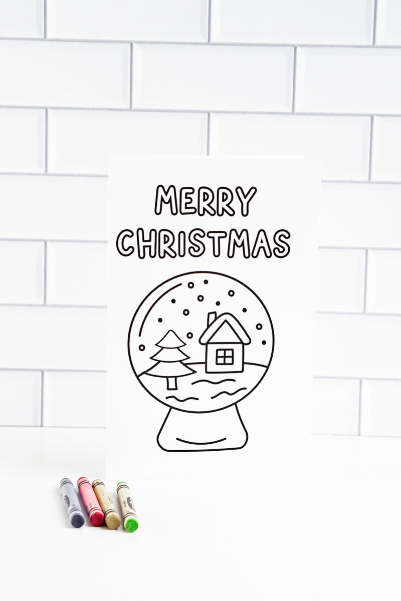 free-printable-christmas-cards-to-color-1-18 - Mom Envy