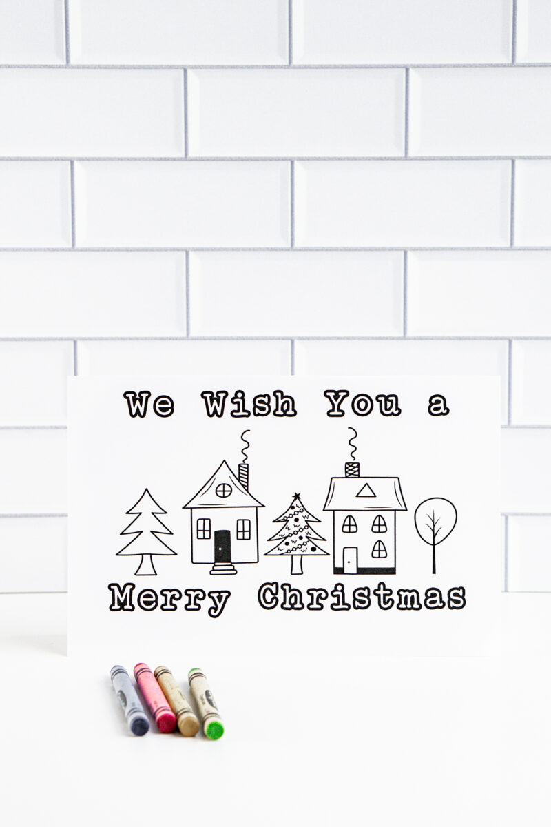 free-printable-christmas-cards-to-color-1-20 - Mom Envy