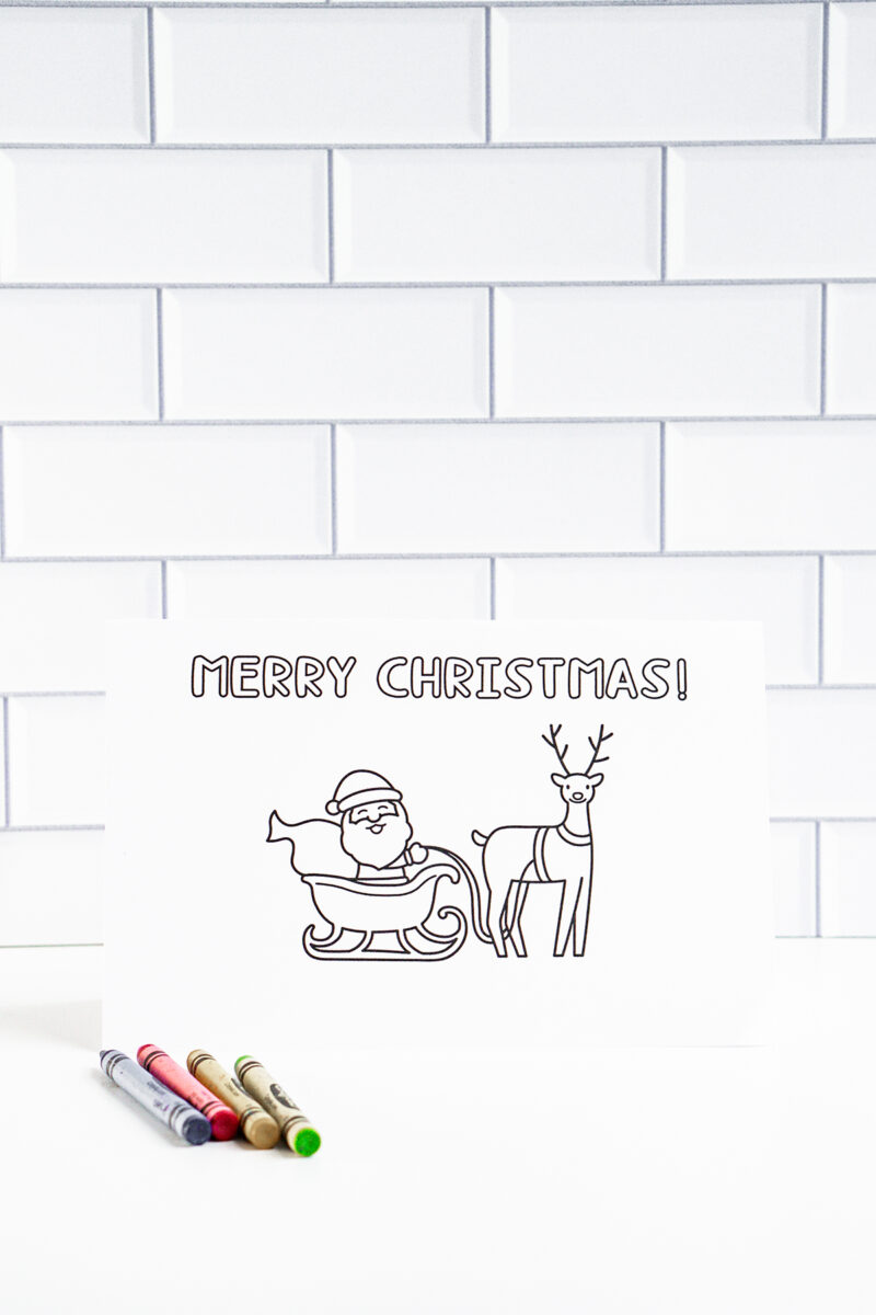 free-printable-christmas-cards-to-color-1-28 - Mom Envy