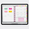 Free Digital Planner: Undated with Monday & Sunday Start