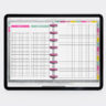 Free Digital Planner: Undated with Monday & Sunday Start
