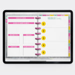 Free Digital Planner: Undated with Monday & Sunday Start