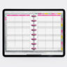 Free Digital Planner: Undated with Monday & Sunday Start