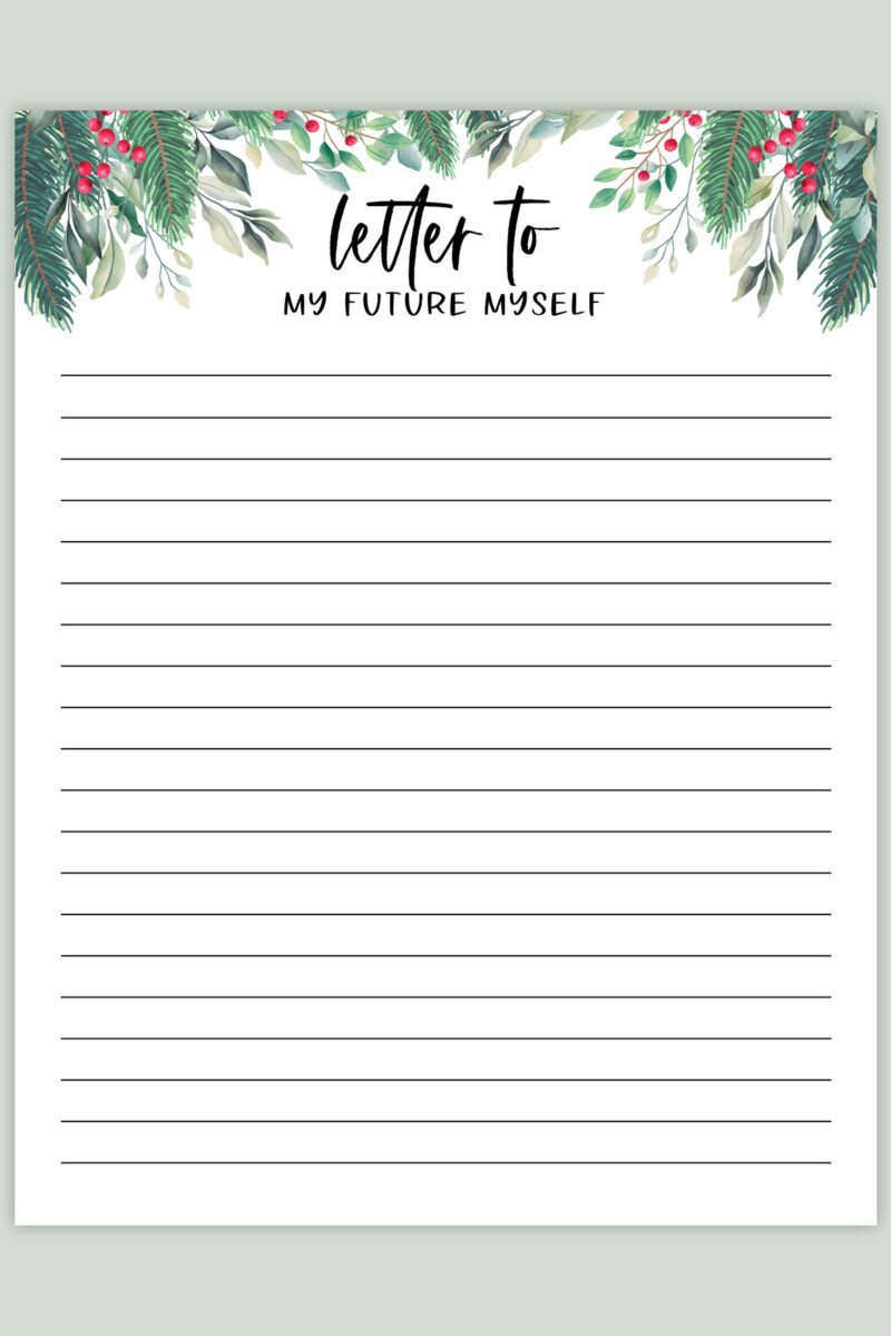 Free Printable Christmas Memory Book and Keepsake Journal
