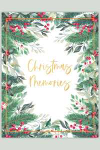 Free Printable Christmas Memory Book and Keepsake Journal