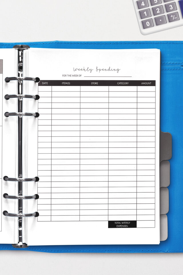 Weekly-Expense-Tracker-Printable-Example-Planner-3 - Mom Envy