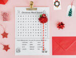 Free Christmas Word Find Printable Set - Instant Download