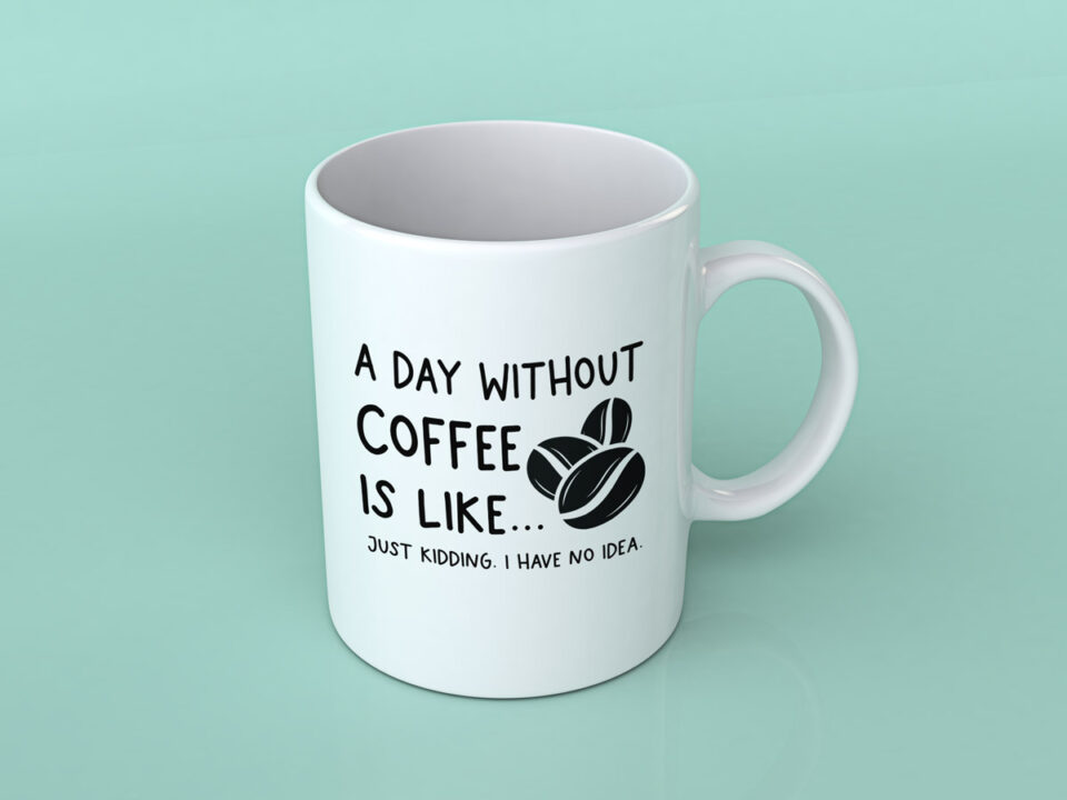 Free SVG Set of Coffee Mug Quotes: Cricut, Silhouette, & More