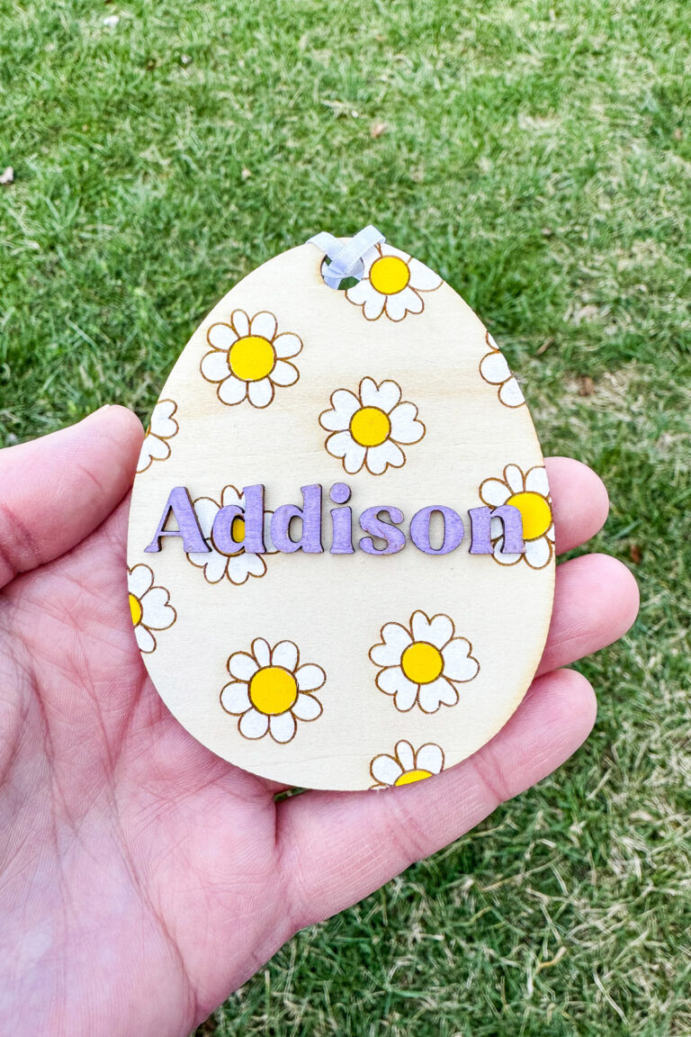 Free Easter Basket Tag SVG Bundle | Laser File Set