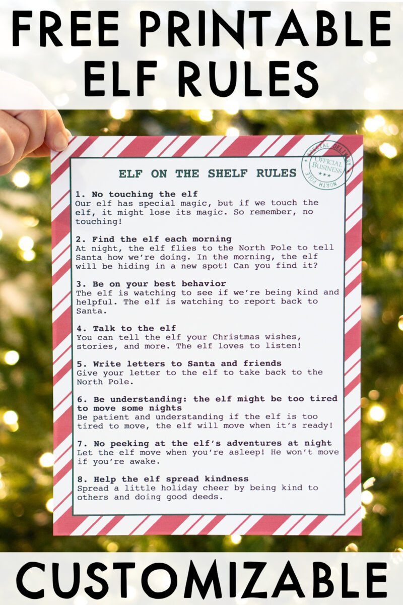 free_elf_on_the_shelf_rules_printable_pinterest_1 - Mom Envy