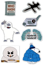 Free Christmas Movie & Pop Culture Stickers Download