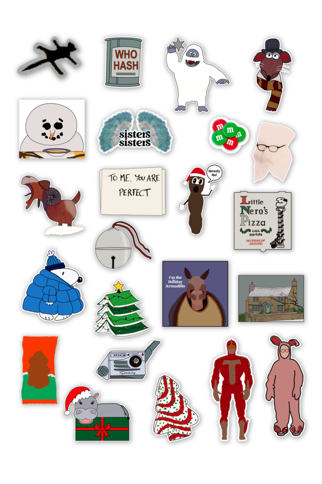 Free-Christmas-Movie-Stickers-Example - Mom Envy