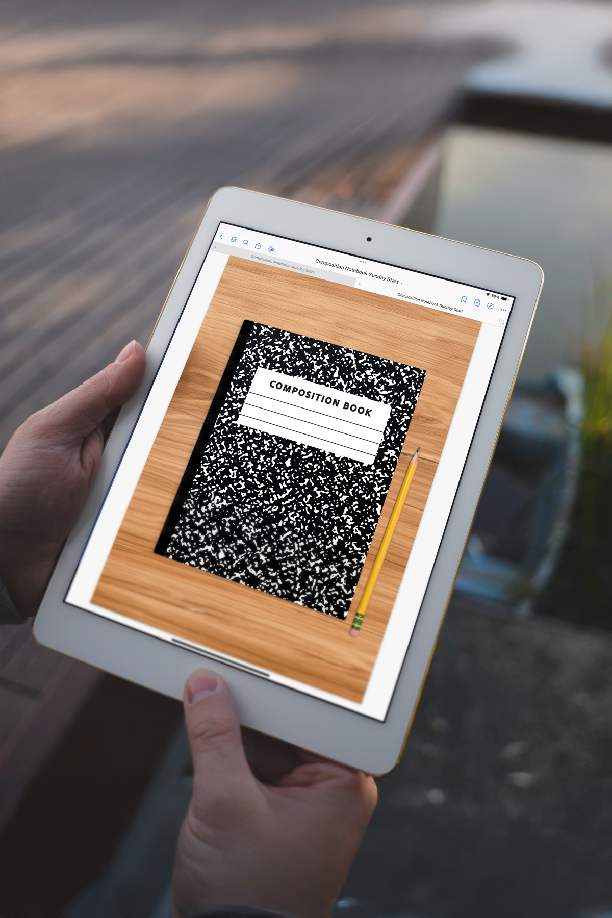 Free Digital Composition Book for Apps Like Goodnotes