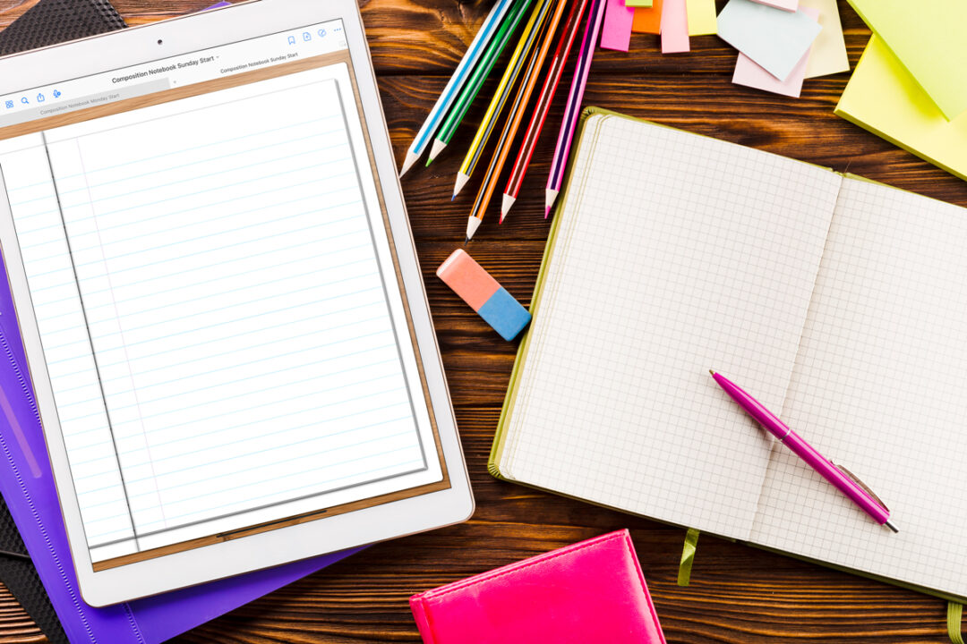 Free Digital Composition Book for Apps Like Goodnotes