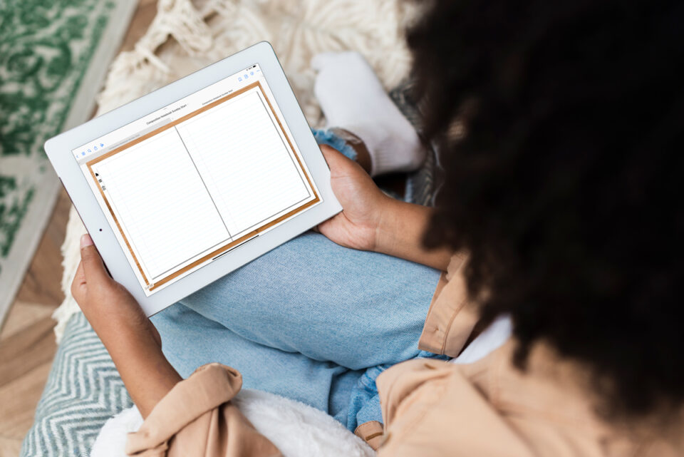 Free Digital Composition Book for Apps Like Goodnotes