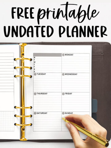 Free Planner Printables - Over 200 free Printables (Stickers, Inserts, etc)
