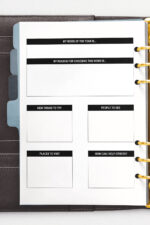 Free Undated Printable Planner - Monthly, Weekly, & Daily