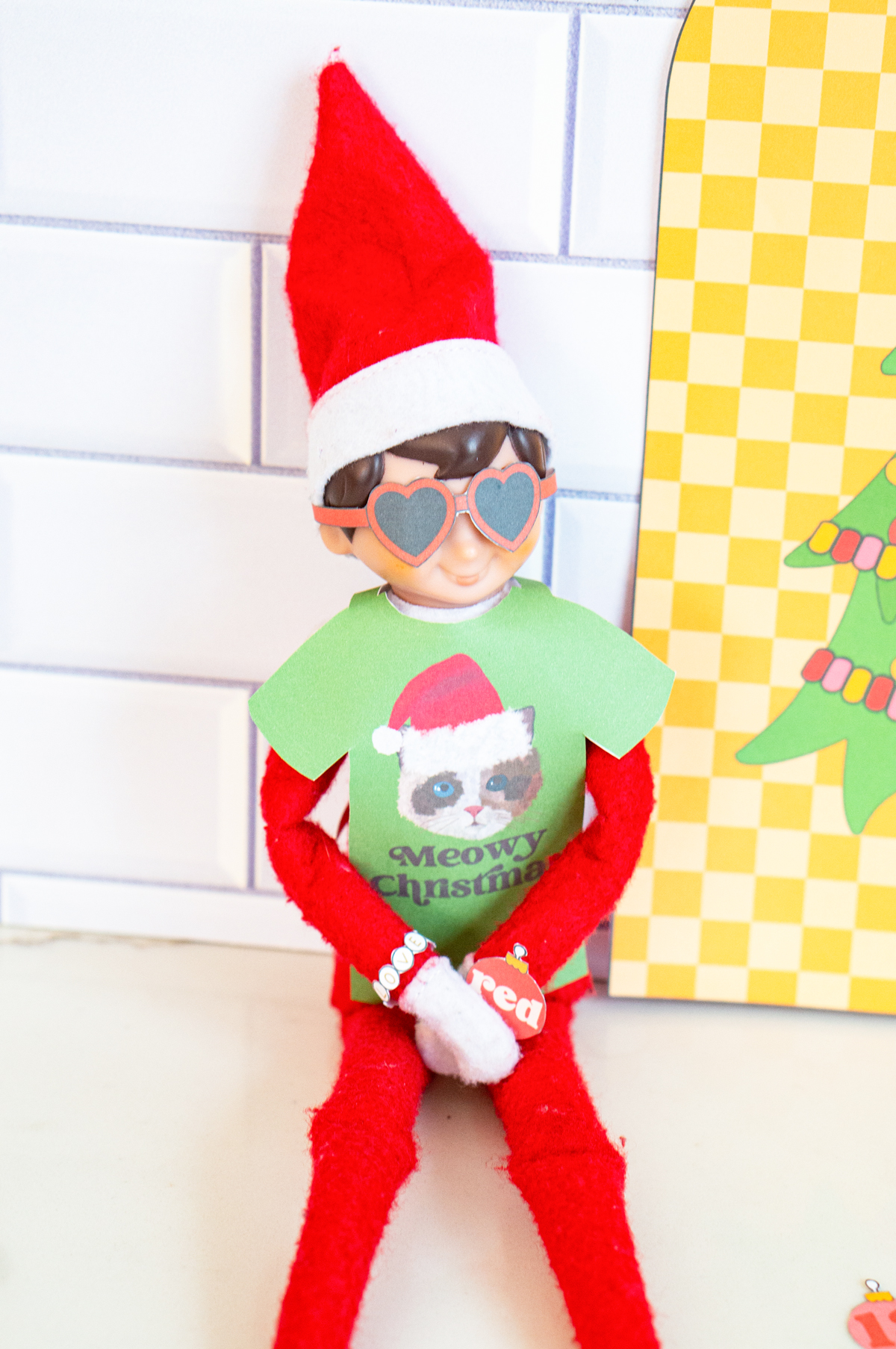 Free Taylor Swift Inspired Elf on the Shelf Printables