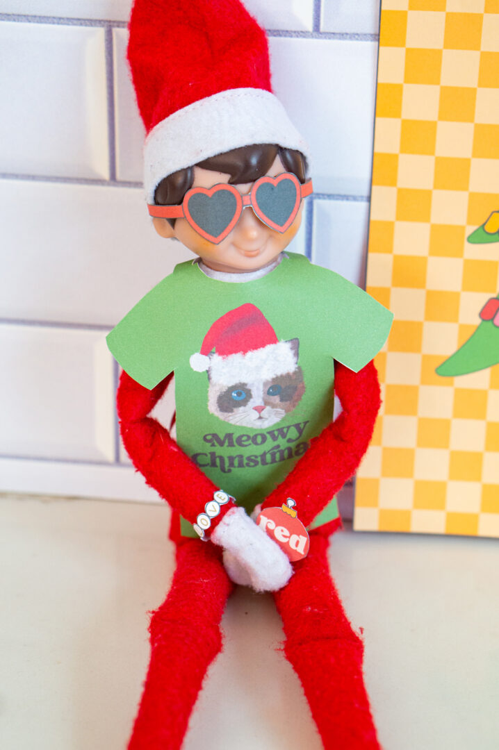 Free Taylor Swift Inspired Elf on the Shelf Printables